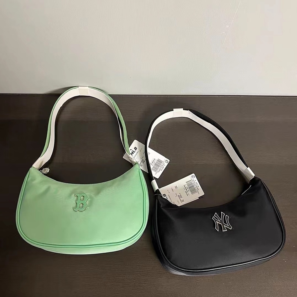 กระเป๋า MLB แท้ กระเป๋าถือ handbag shoulder bag NY UNISEX CURVED CAPNY ...