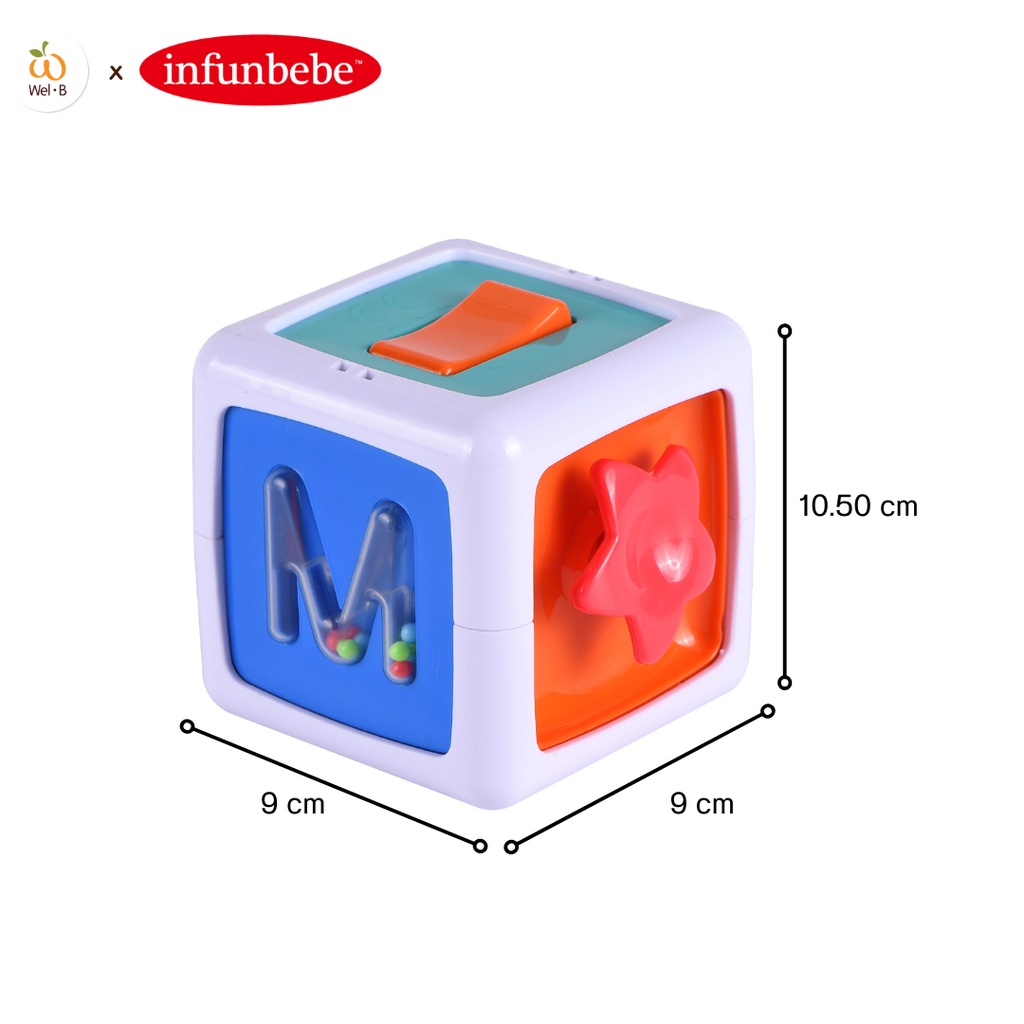 Wel-B x Infunbebe Mini cube (กล่องกิจกรรมของเล่นเด็ก) - ของเล่น ของเล่น ...