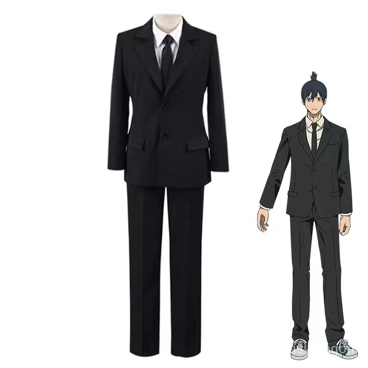 Chainsaw Man - Hayakawa Aki Cosplay Costume Outfits Halloween Carnival ...