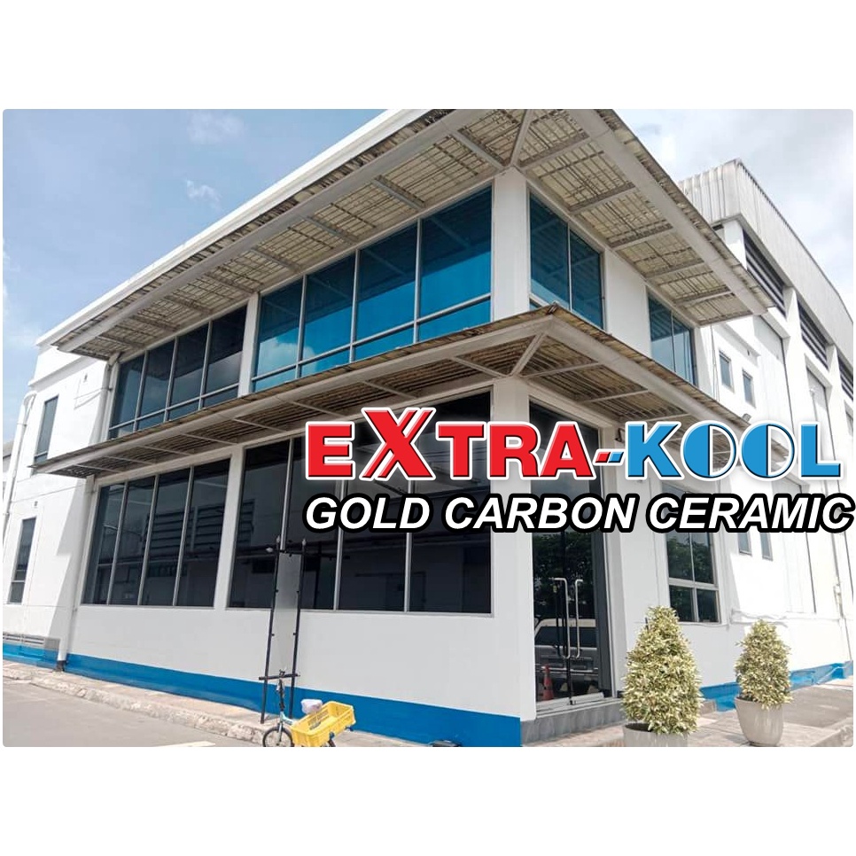 ฟิล์มกันร้อนบ้านคอนโดอาคารพร้อมติดตั้ง EXTRA-KOOL GOLD CARBON CERAMIC ...