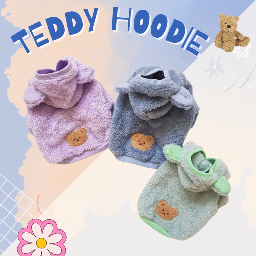 Pre-Order Teddy Hoodie - dogsterandpals - ThaiPick