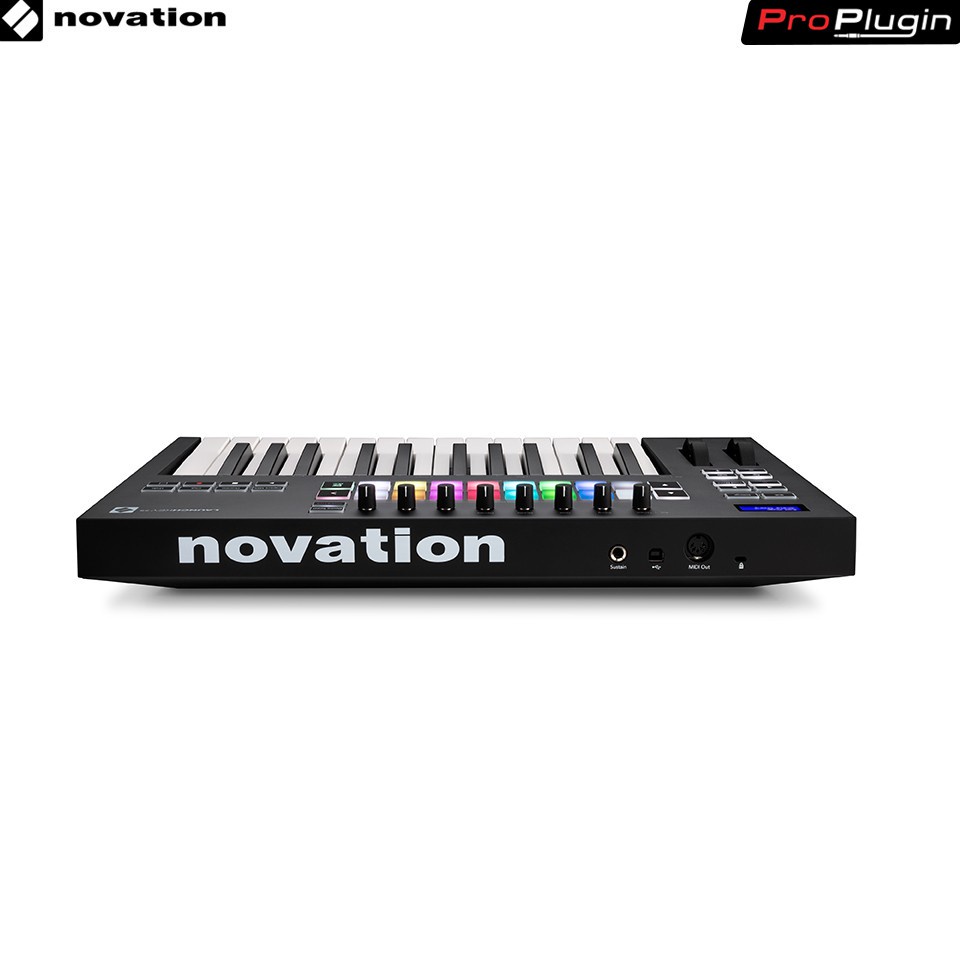 Novation LAUNCHKEY 25 MK3 มิดี้คีย์บอร์ดใบ้ คีย์บอร์ดไฟฟ้า 25 Key แบบ USB Midi Keyboard ...