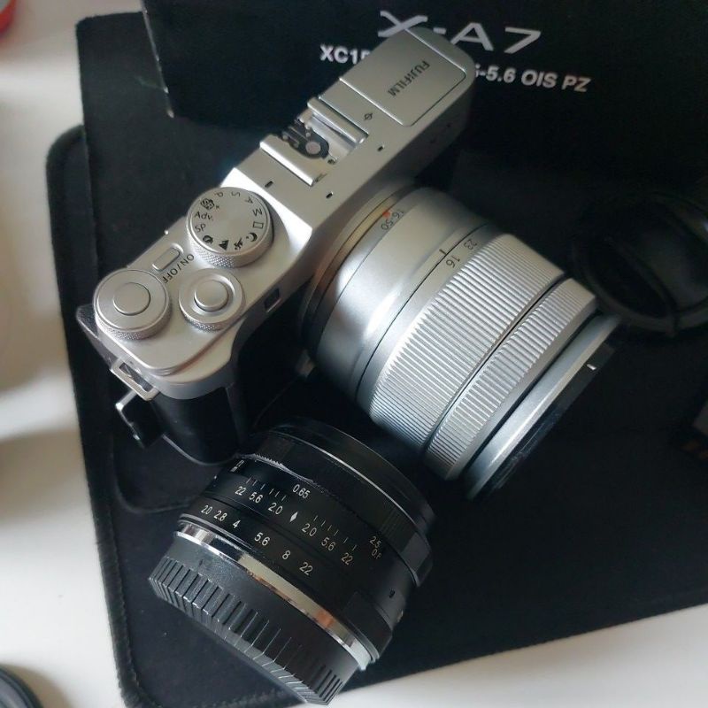 FUJI XA7 มือสองสภาพดีได้2เลนส์ - dworkstudio - ThaiPick