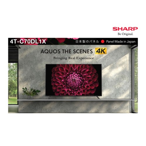 SHARP Android LED 4K รุ่น 4T-C70DL1X ขนาด 70 นิ้ว | Shopee Thailand