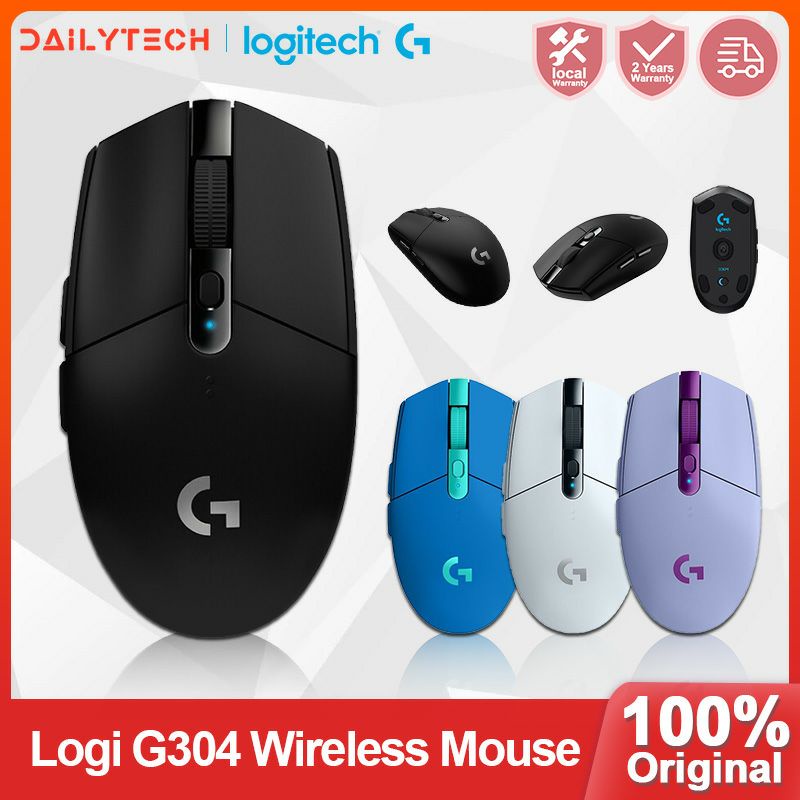 Logitech G304 เมาส์ไร้สาย Wireless Gaming Mouse เมาส์เกมมิ่งไร้สาย
