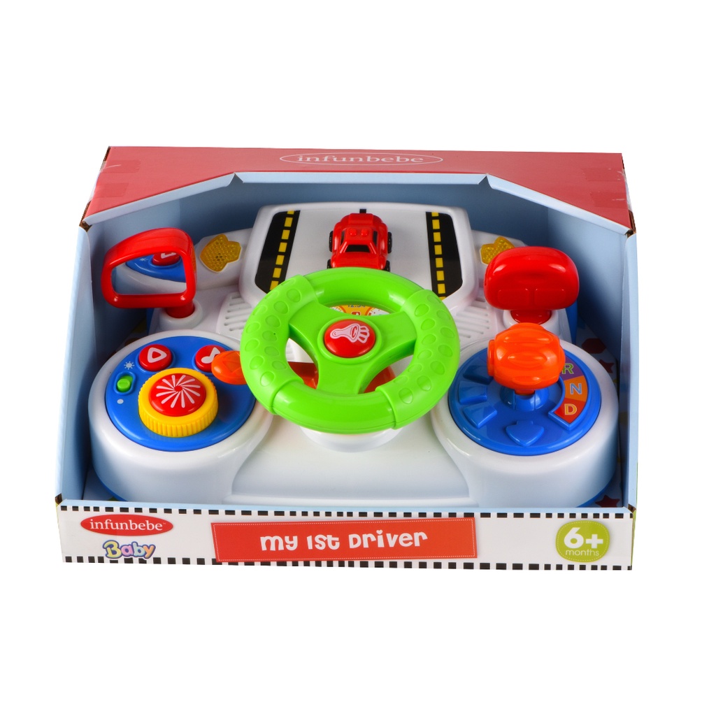 Wel-B x Infunbebe My 1ST Driver (พวงมาลัยขับรถของเล่นเด็ก) - ของเล่น ...