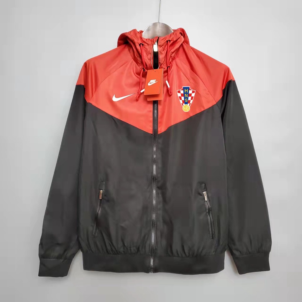 22-23 New Croatia national team coat Men's jacket trench | Shopee Thailand