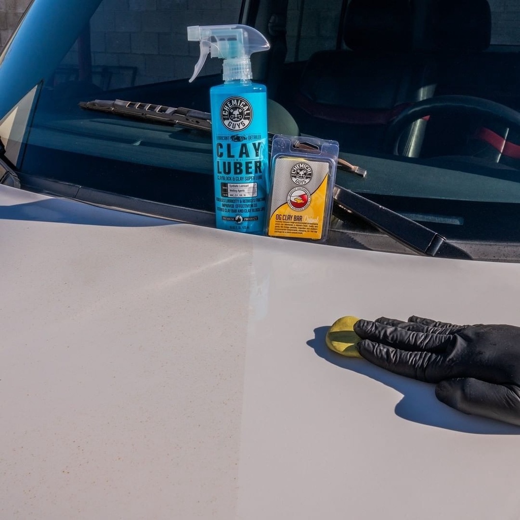 OG Clay Bar (LightMedium Duty Yellow) ดินน้ำมันสำหรับลูบผิวรถ ...