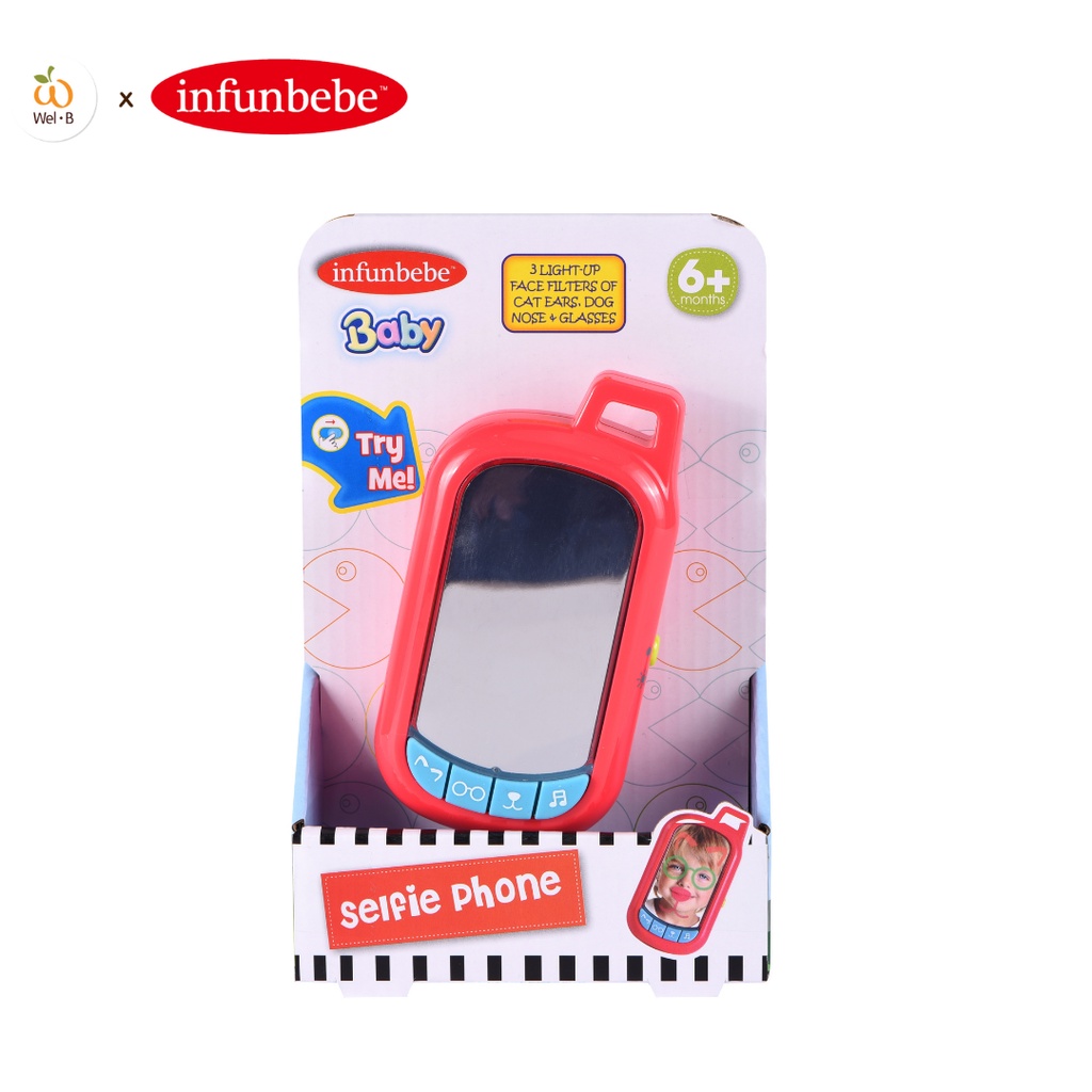 Wel-B x Infunbebe Selfie Phone (โทรศัพท์ของเล่น) - ของเล่น ของเล่นเด็ก ...