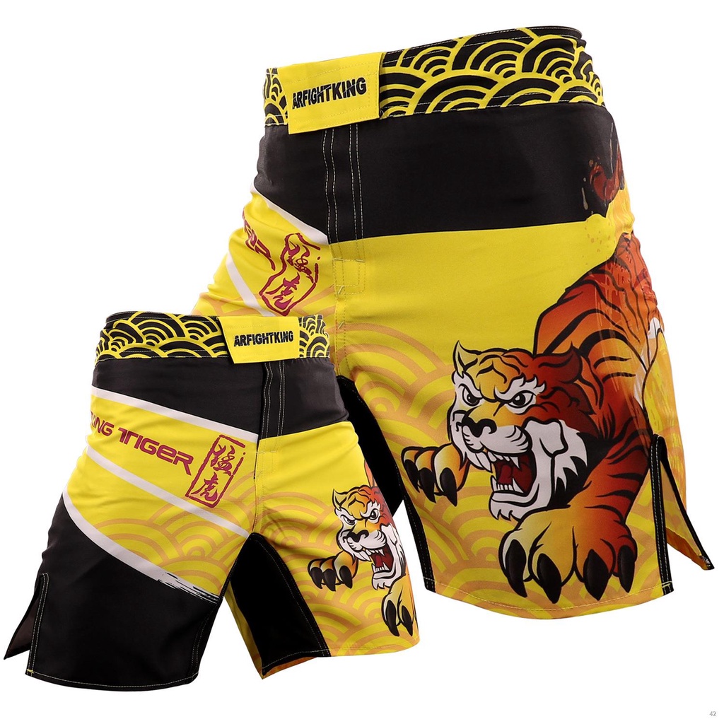 MMA Pants Tiger Muay Thai Kickboxing Fight Shorts Men Women Teenagers ...