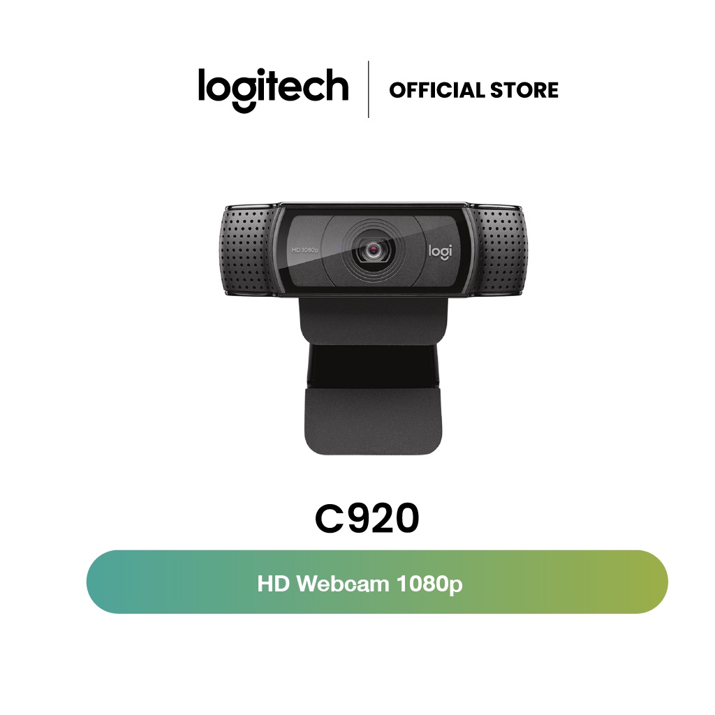 Logitech C920 Pro HD Webcam 1080p (เว็บแคม กล้องติดคอม FHD) - logi.shop ...
