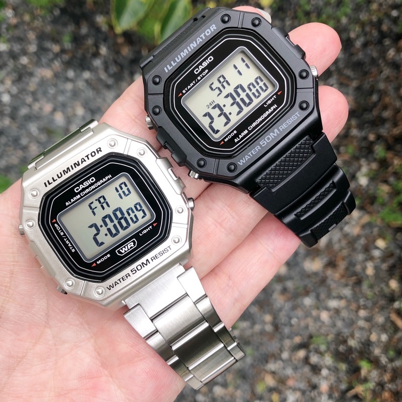 นาฬิกา CASIO CMG ของแท้ (ส่งฟรี) รุ่น W-218H-1A W-218HD-1A ประกันศูนย์ ...