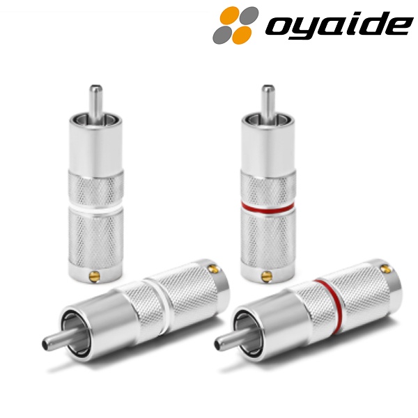 OYAIDE รุ่น SLSC 4N pure silver for center pin RCA Connectors made in ...