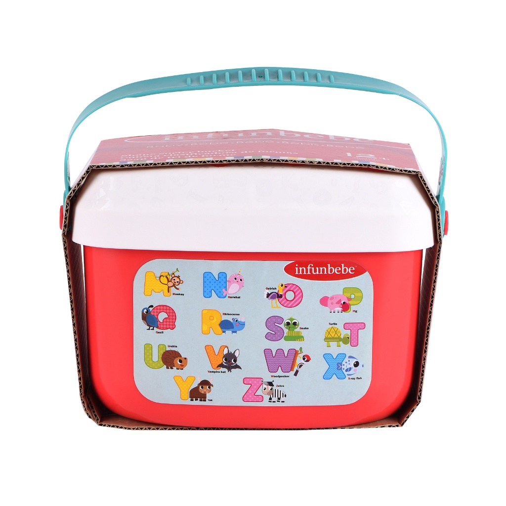 Wel-B x Infunbebe Shape sorter bucket (ถังเรียงรูปร่าง) - ของเล่น ของเล่นเด็กเล็ก ของเล่นเสริม ...