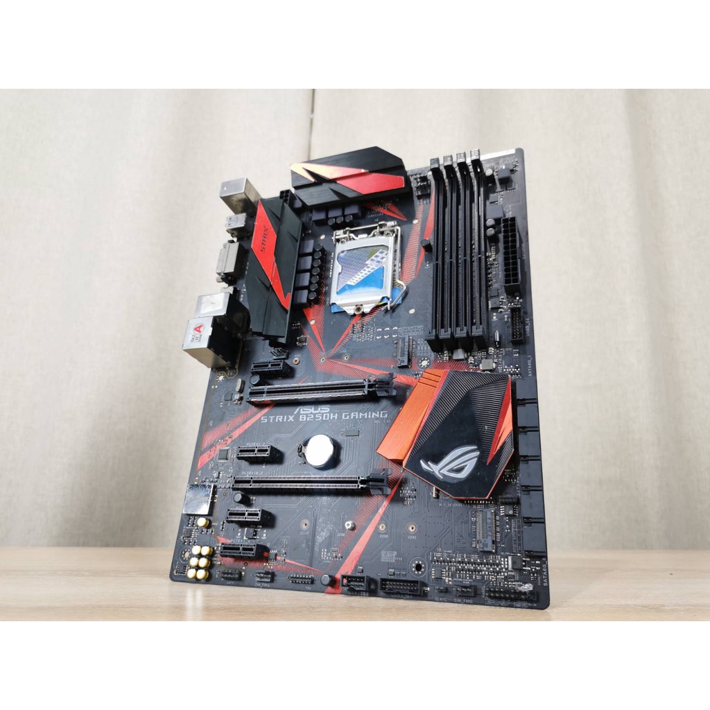 เมนบอร์ด(mainboard) ASUS ROG STRIX B250H GAMING (socket 1151) 1 MONTH WARRANTY | Shopee Thailand