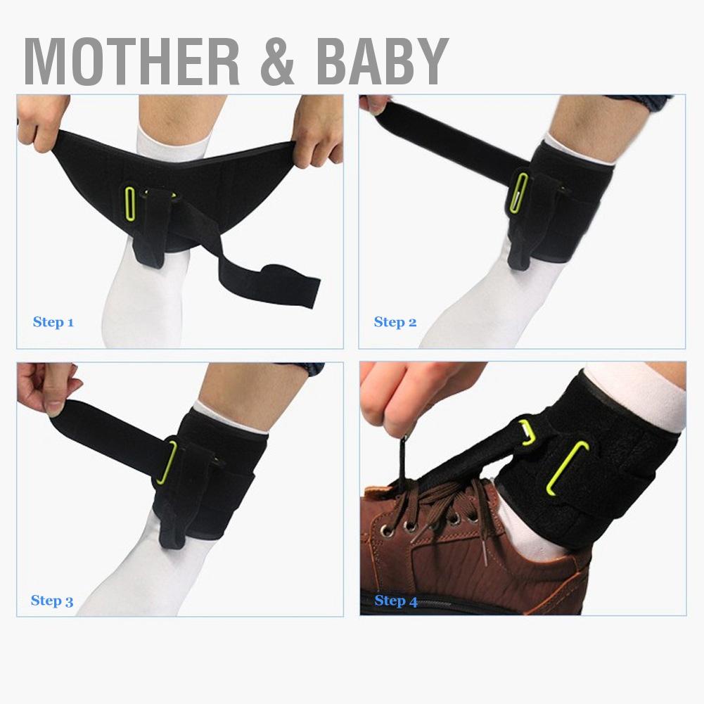 Mother & Baby Foot Drop Postural Corrector Adjustable Ankle Day Brace ...