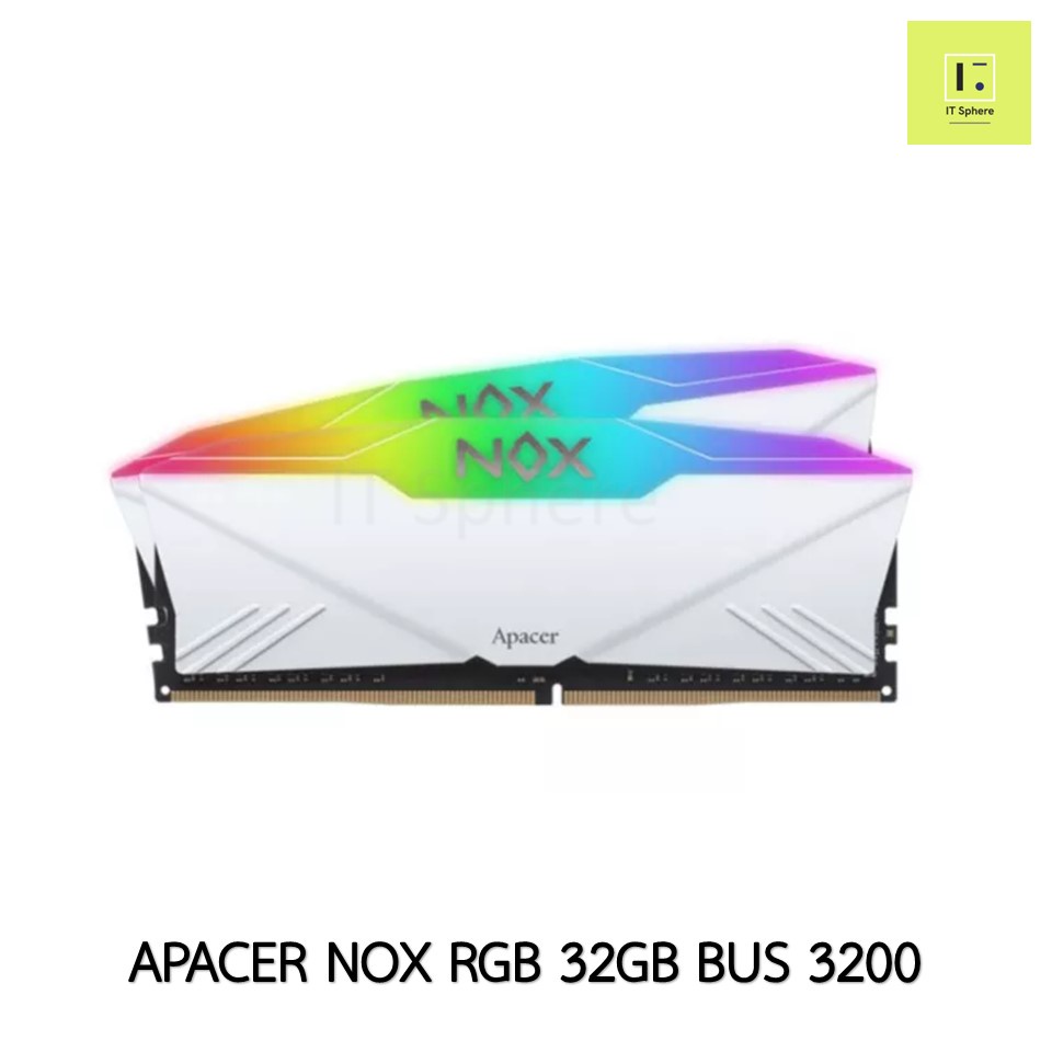แรม 81GB แรม 161GB BUS 3200 (RAM PC Apacer NOX DDR4 (16x1) GB BUS 3200 ...
