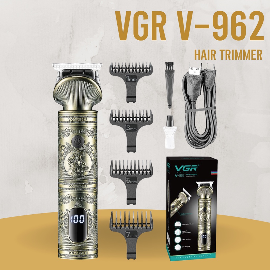 ใหม่ VGR V-962 ปัตตาเลี่ยนแบบไร้สาย (สินค้าพร้อมส่ง) | Shopee Thailand