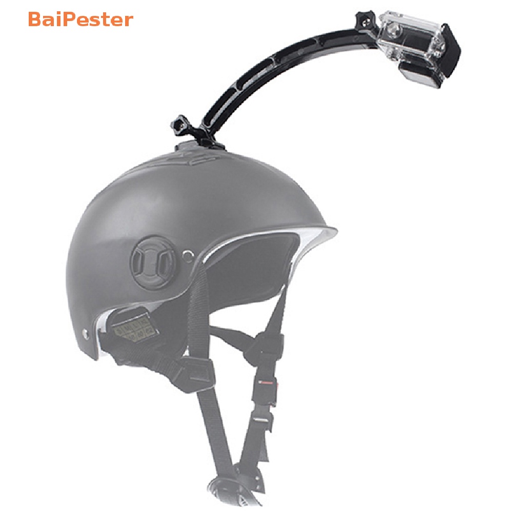 [BaiPester] Long-Lasg Helmet Extension Arm Kit Self Photo Mount Gopro ...
