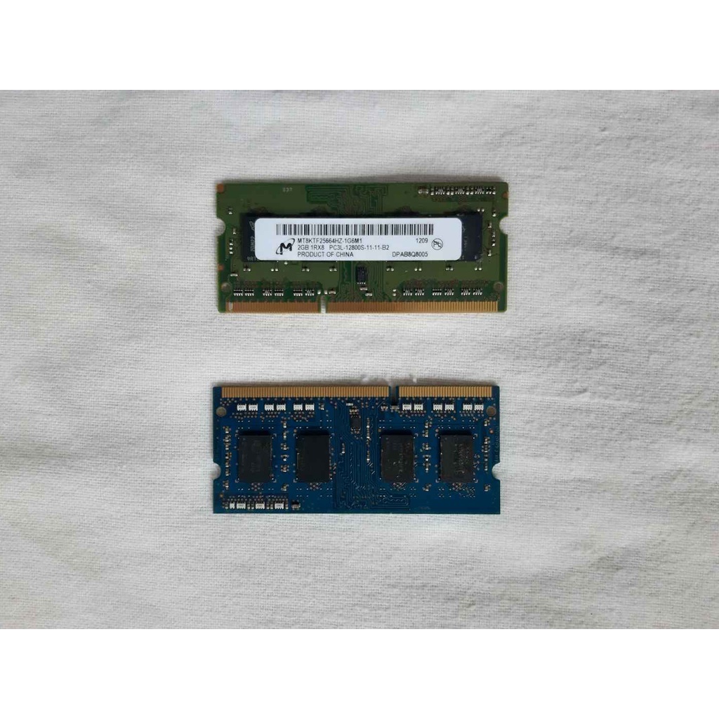 แรม DDR3L 1600 4GBกับ2GB PC3-12800 Notebook - ektra_ - ThaiPick