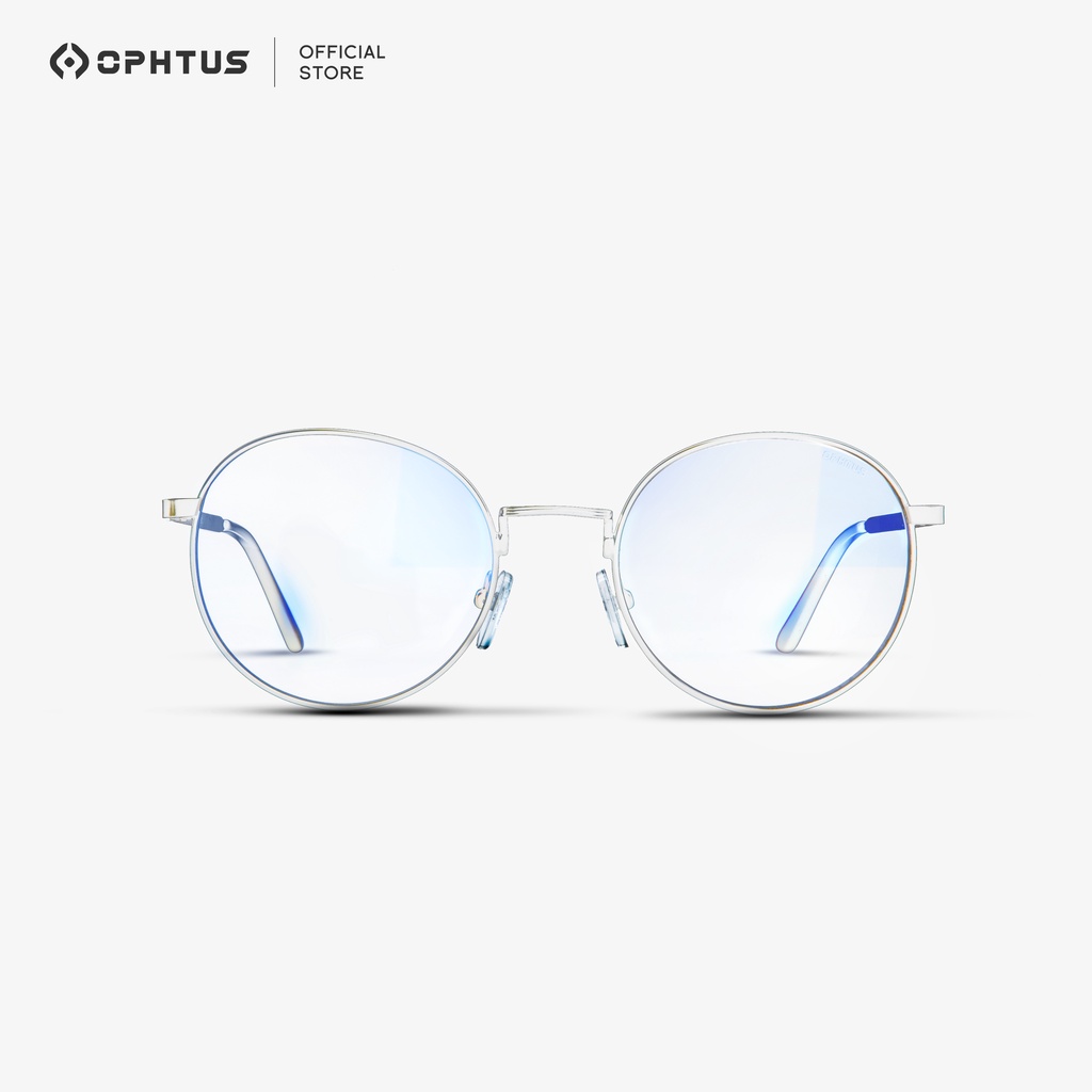 OPHTUS รุ่น Hover สี Silver เลนส์ RetinaX Clear แว่นกรองแสงสำหรับเกมเมอร์ - ophtus - ThaiPick