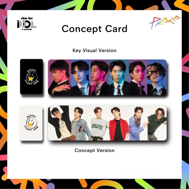 Instock Proxie - Concept Photo Card 2nd Single Edition - shopthaiidol ...
