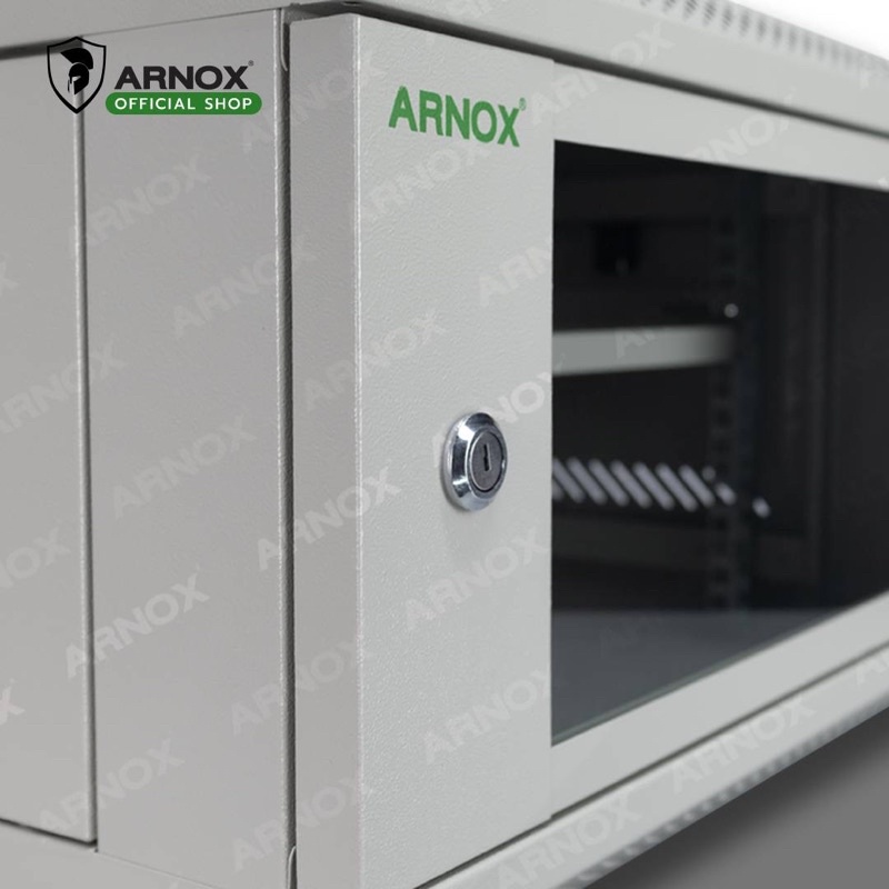 ตู้RACK NETWORK CABINET 6U (40 CM.) AXN-6U NEW สีขาว ประกอบแล้ว ยี่ห้อARNOX - ncwshop - ThaiPick
