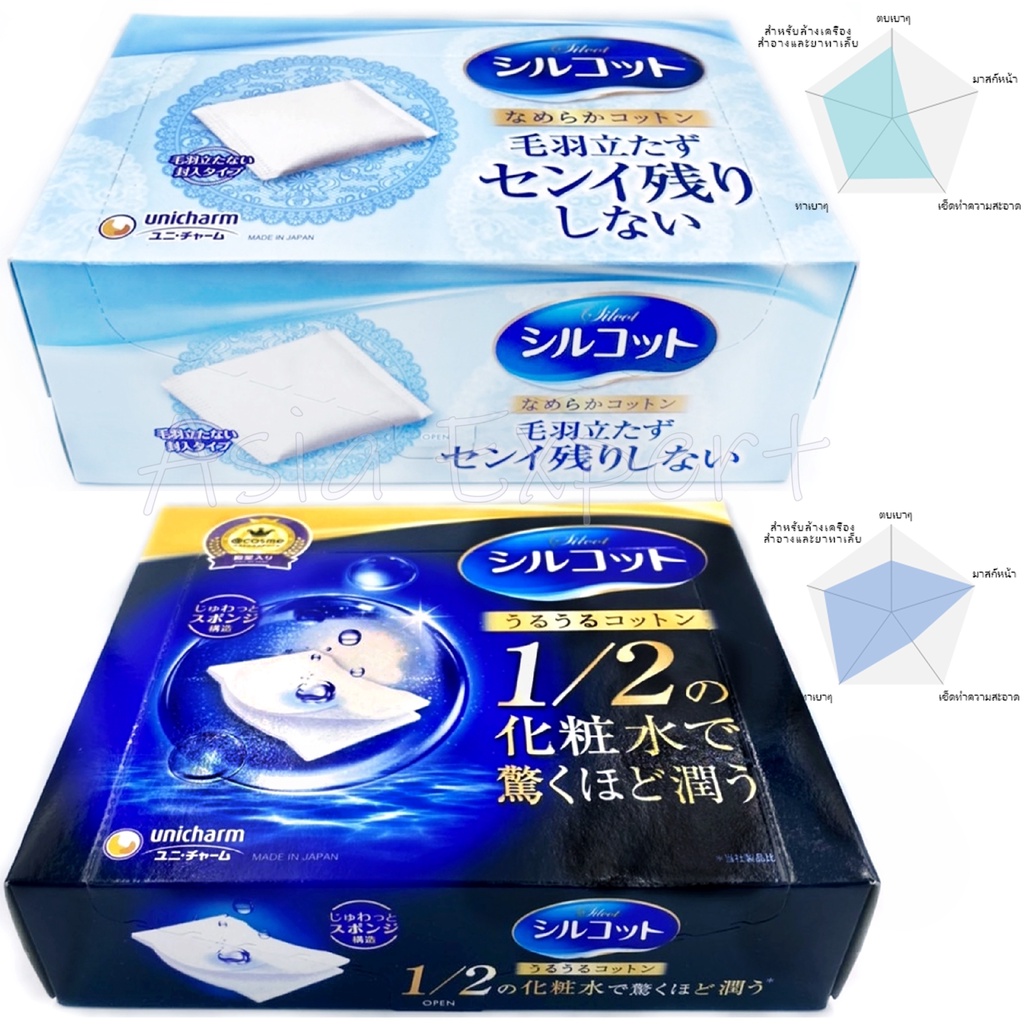 Silcot Moist Touchซิลคอต มอยส์ทัช 80 แผ่น(40คู่) - hundred_200 - ThaiPick