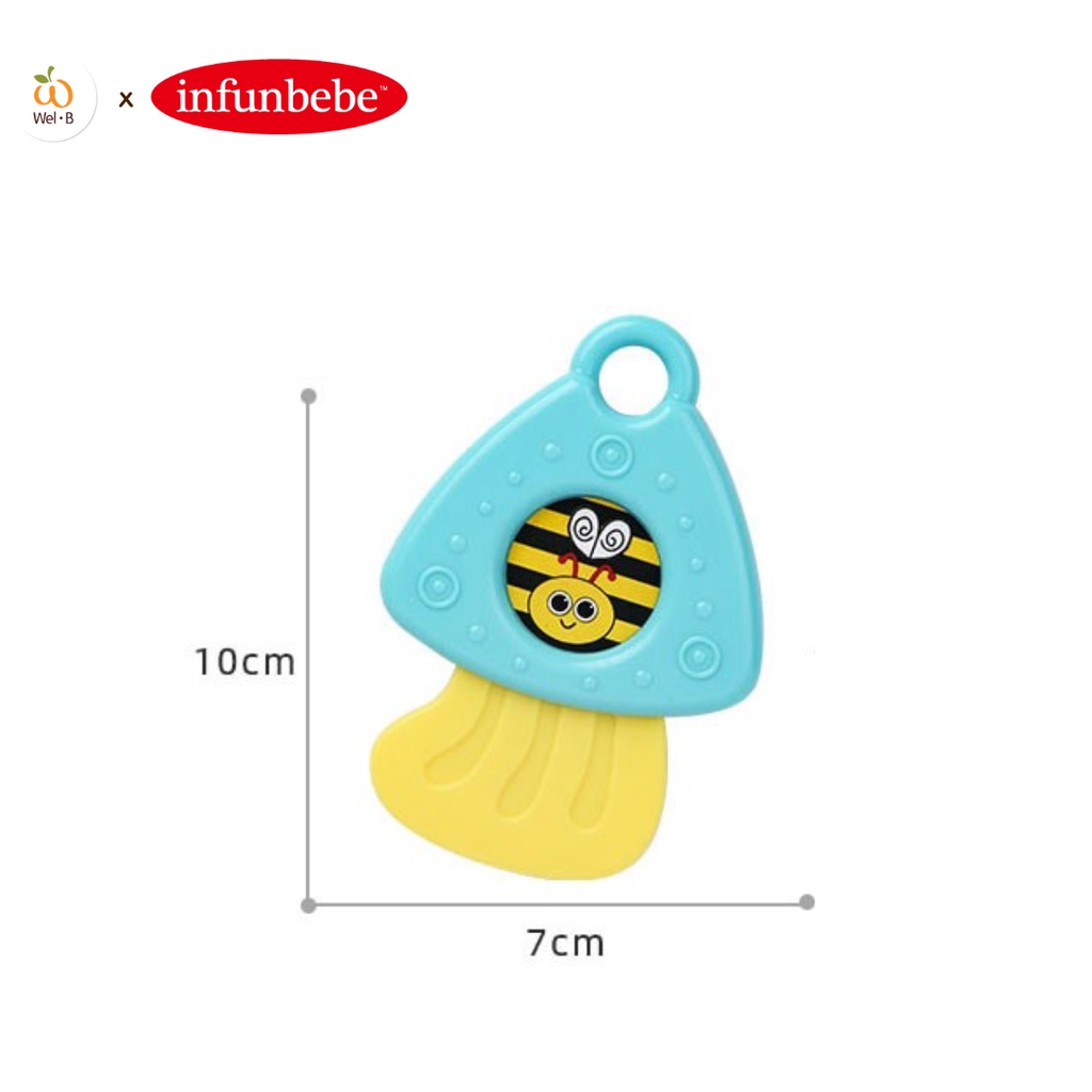 Wel-B x Infunbebe 1st Teething Keys (ยางกัด พวงกุญแจ) - ของเล่น ของเล่น ...