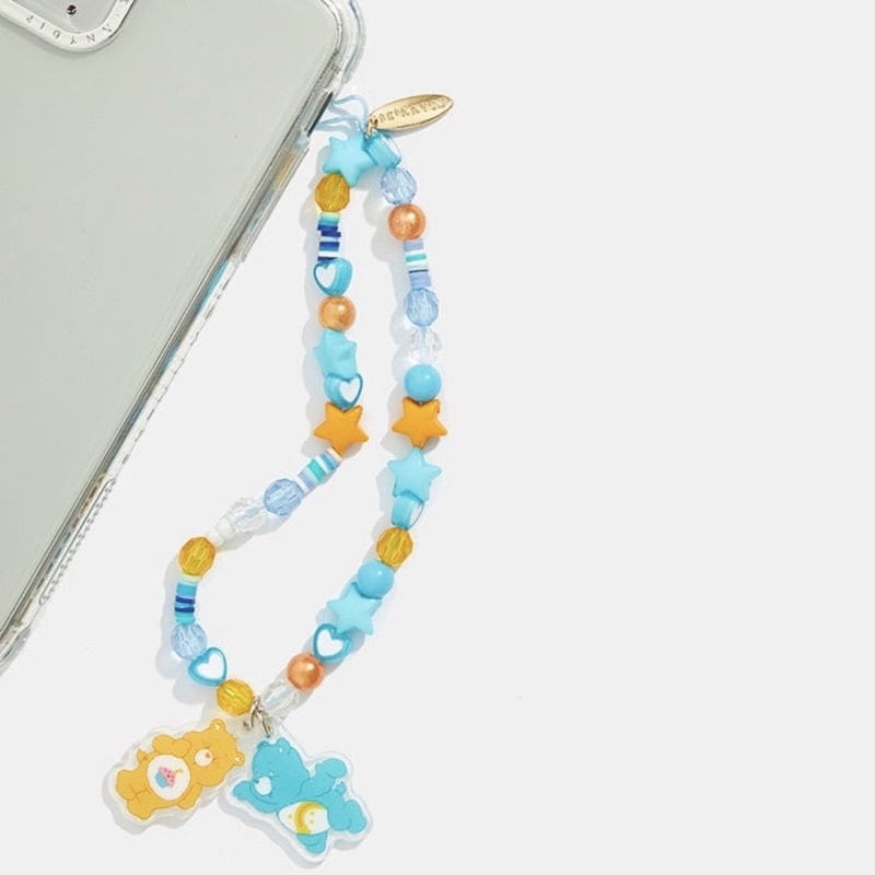 พร้อมส่ง - Care Bears x Skinnydip Beaded Phone Strap ลิขสิทธิ์แท้ 100 ...