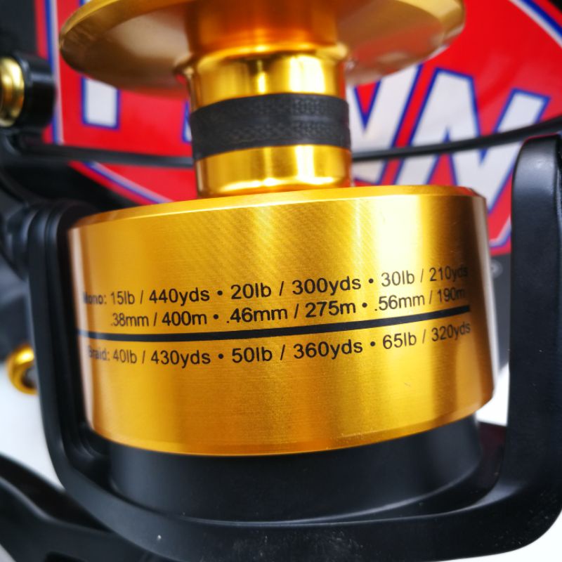 รอกเพนน์ สปินฟิชเชอร์ ซี เบอร์ 7500PENN SPINFISHER V SSV 7500 ...