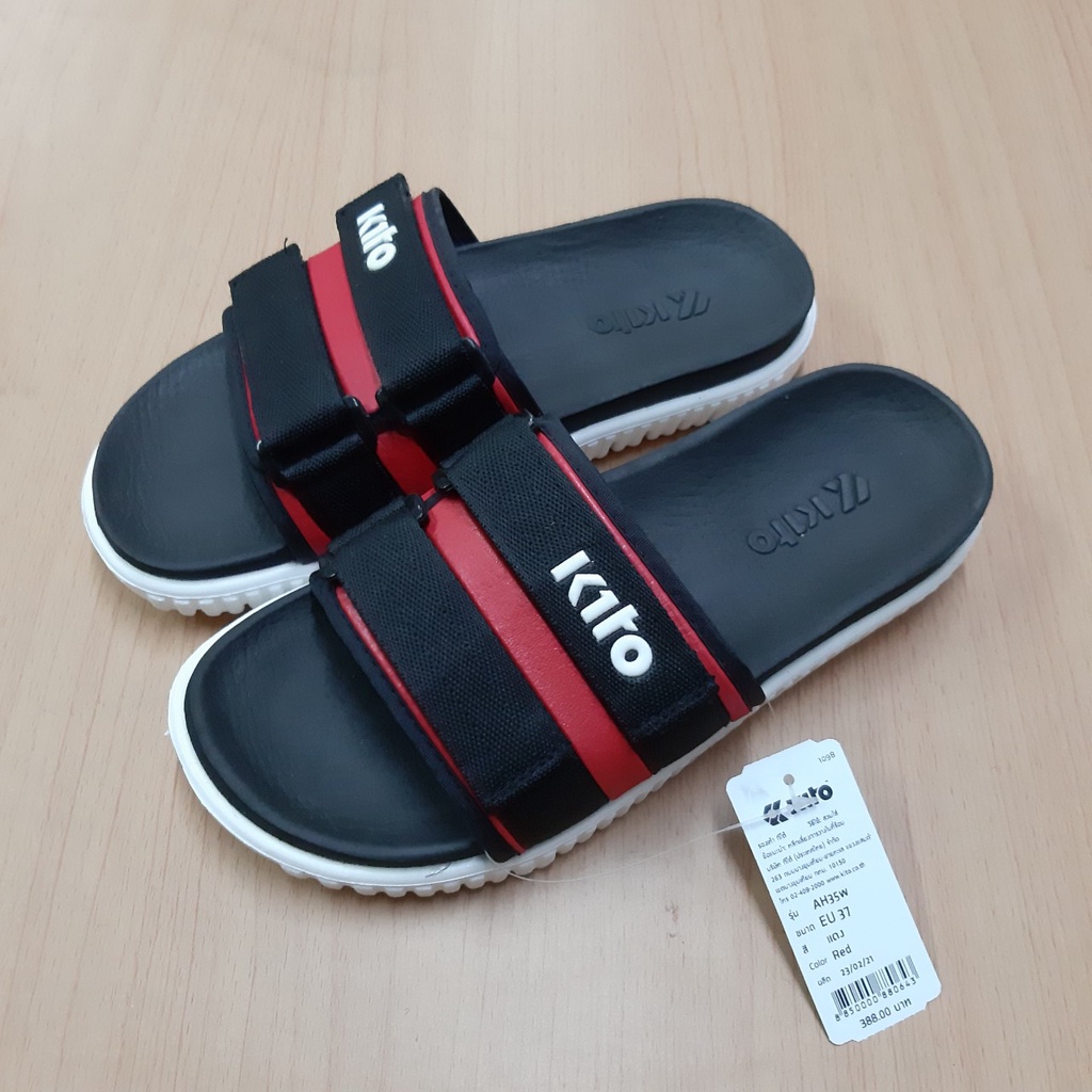 กีโต้ Kito AH35 แบบแตะสวม ชายหญิง นุ่มมาก ยึดเกาะดีเยี่ยมไซส์36-43 - oshoes - ThaiPick