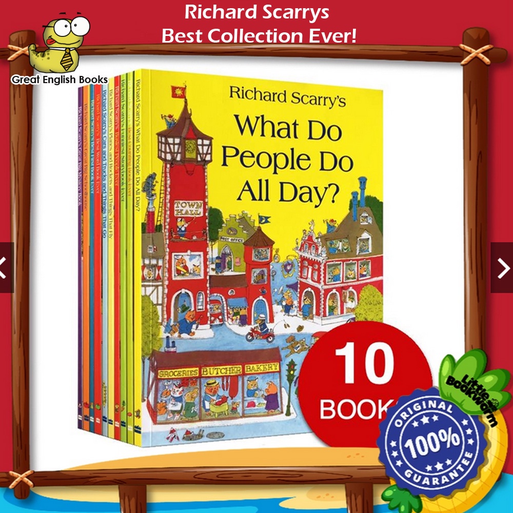 (*ได้coinคืน10%*) พร้อมส่ง *ลิขสิทธิ์แท้* Richard Scarrys Best ...