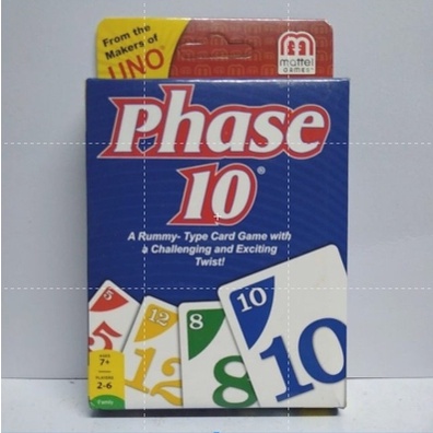 บอร์ดเกม การ์ดเกม Phase 10 มี 108 ใบ | Shopee Thailand