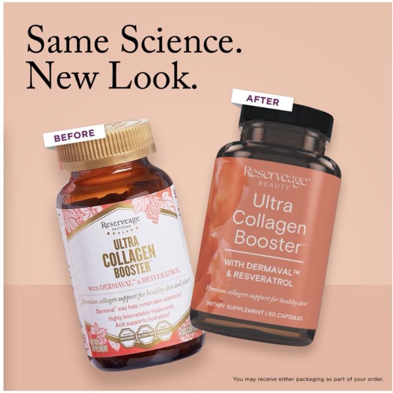 Reserveage Ultra Collagen Booster With DermavalResveratrolบรรจุ90แคปซูล ...