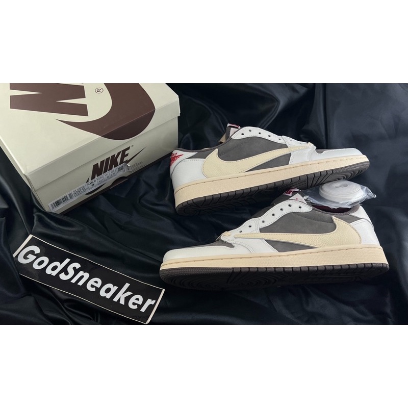 Pre-Order Jordan 1 low Travis Scott Reverse Mocha Size 36 - 47.5 LJR ...