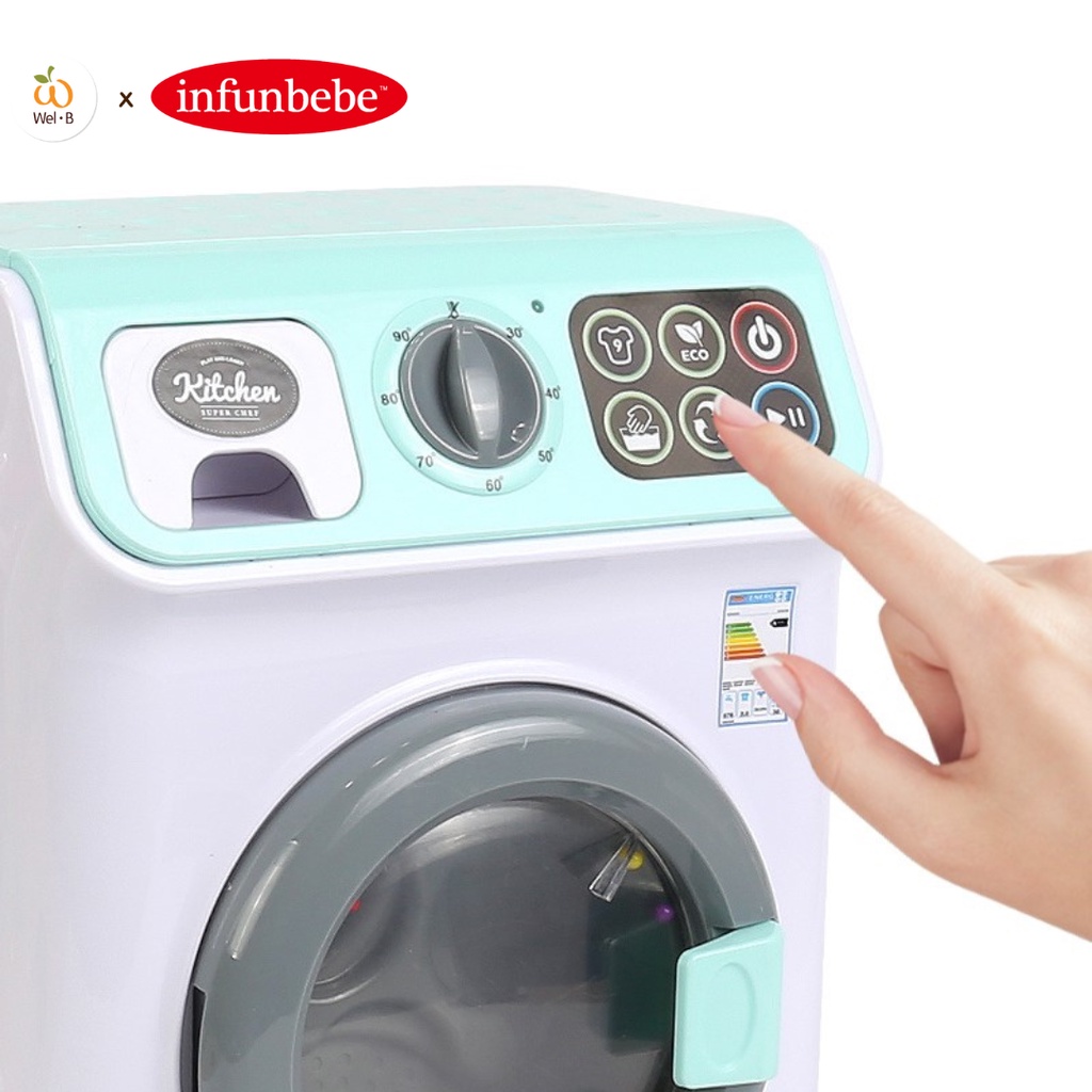 Wel-B x Infunbebe Washing Machine เครื่องซักผ้าของเล่น (RP88789) - ของ ...