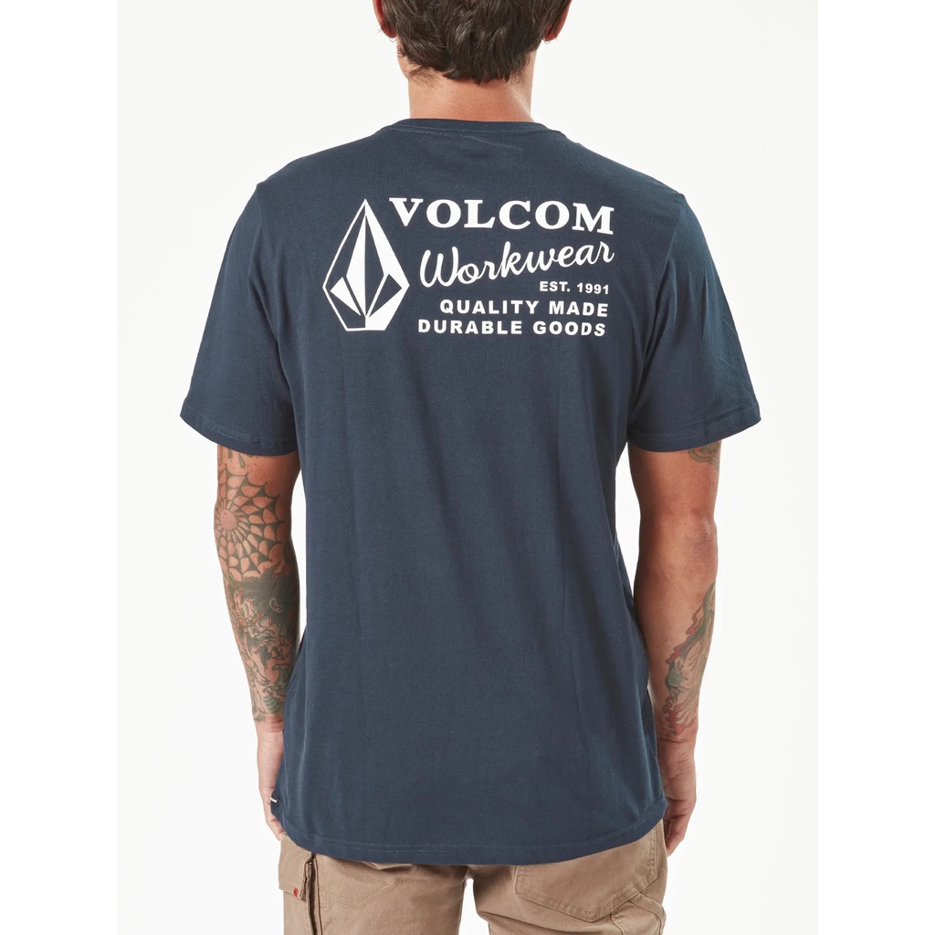 Volcom เสื้อยืด VA5002097 VOLCOM WORKWEAR SS - nyla_thailand - ThaiPick