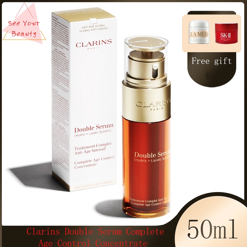 CLARINS Double Serum Complete Age Control Concentrate ขวดใหญ่ 50mL - eb05qj3wmi - ThaiPick