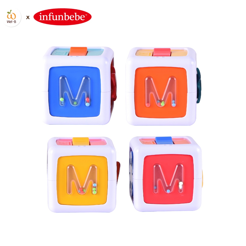 Wel-B x Infunbebe Mini cube (กล่องกิจกรรมของเล่นเด็ก) - ของเล่น ของเล่น ...