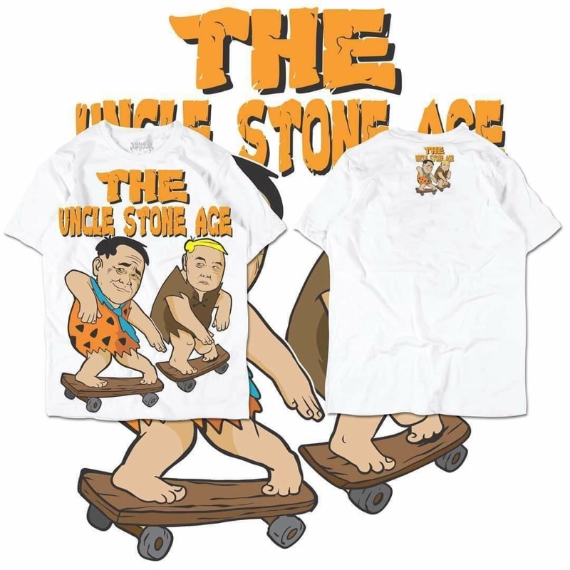 พร้อมส่งTHE UNCLA STONE ACE. v.3 ตู่ป้อม ลายล้อเลียนการเมือง ส่งฟรีรร ...
