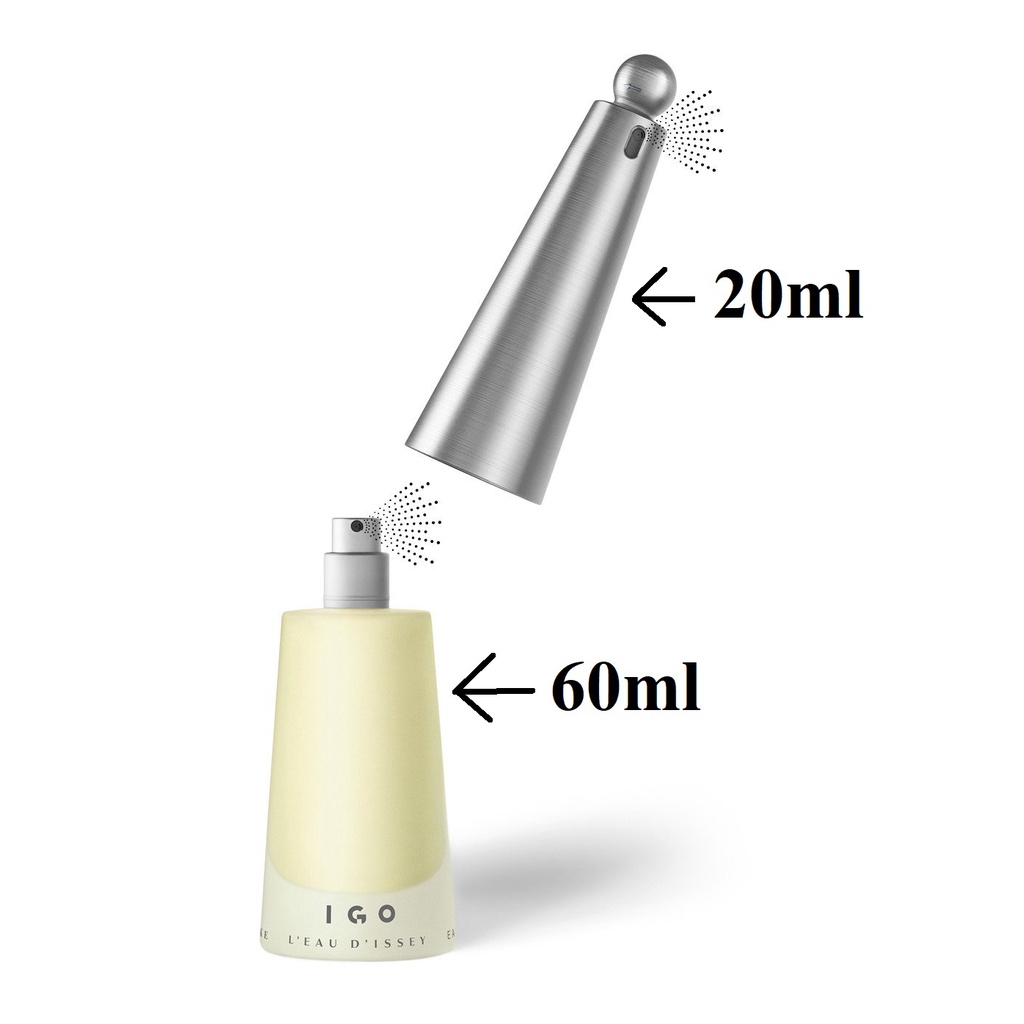 ISSEY MIYAKE LEAU DISSEY IGO Eau De Toilette 60ml 20ml (รุ่นเทสเตอร์กล่องขาว) - nanana_th - ThaiPick
