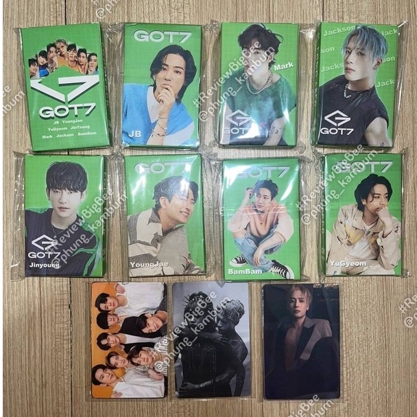 พร้อมส่ง Lomo Card GOT7 บั้มใหม่ พิมพ์ด้านเดียว 30 ใบ - krapoh_tung - ThaiPick