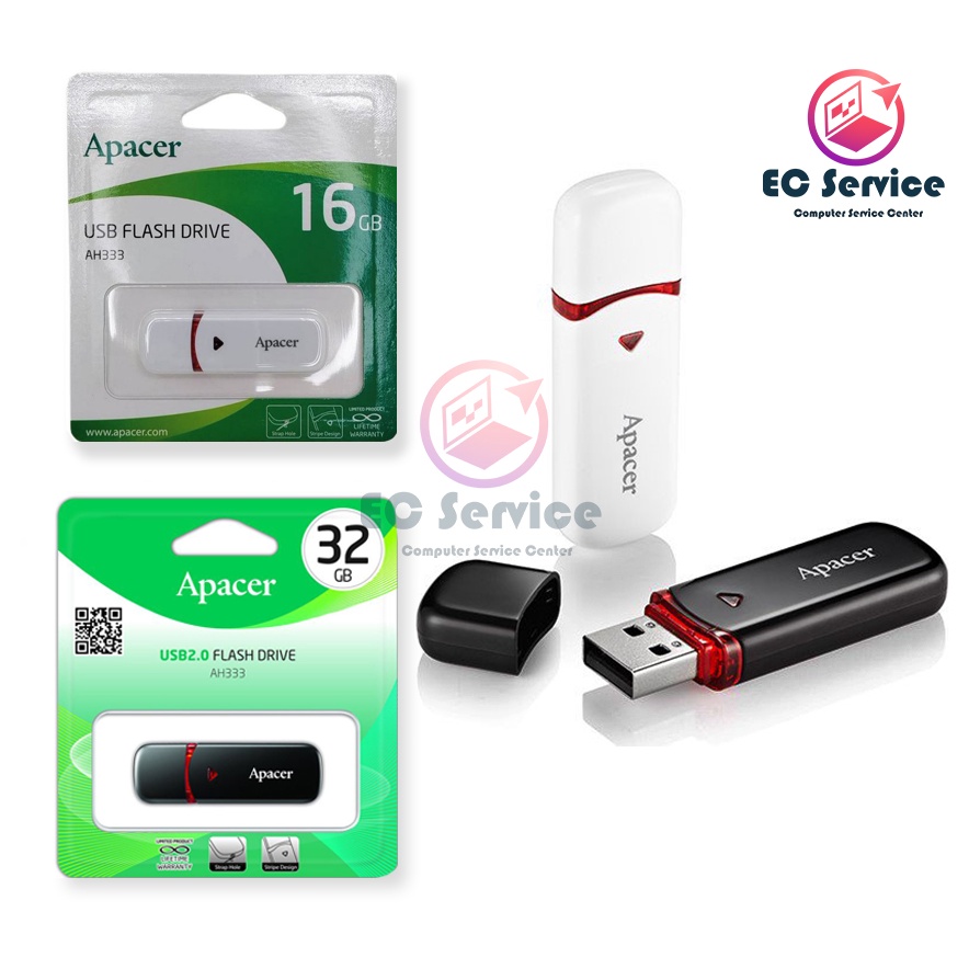 แฟรชไดร์ฟ APACER Flash Drive AH333 ขนาดความจุ GB 32 GB 64 GB จัดเก็บ ...