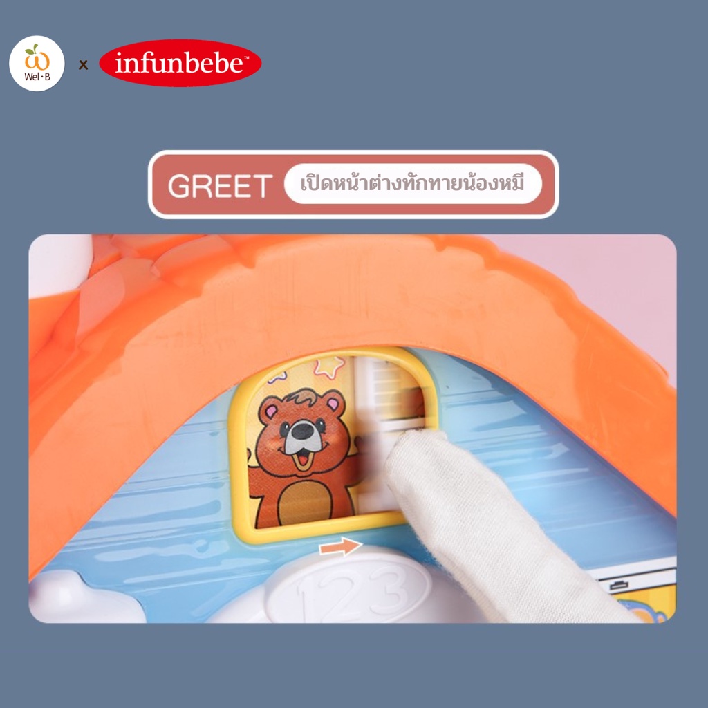 Wel-B x Infunbebe My 1st House (บ้านจำลอง) - ของเล่น ของเล่นเด็ก บ้าน ...
