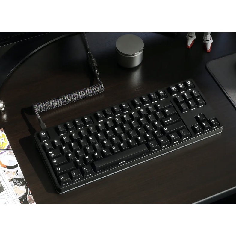 GMK WoB Katakana (ขาวบนดำ) คีย์แคป GMK แท้ ABS Doubleshot | Shopee Thailand