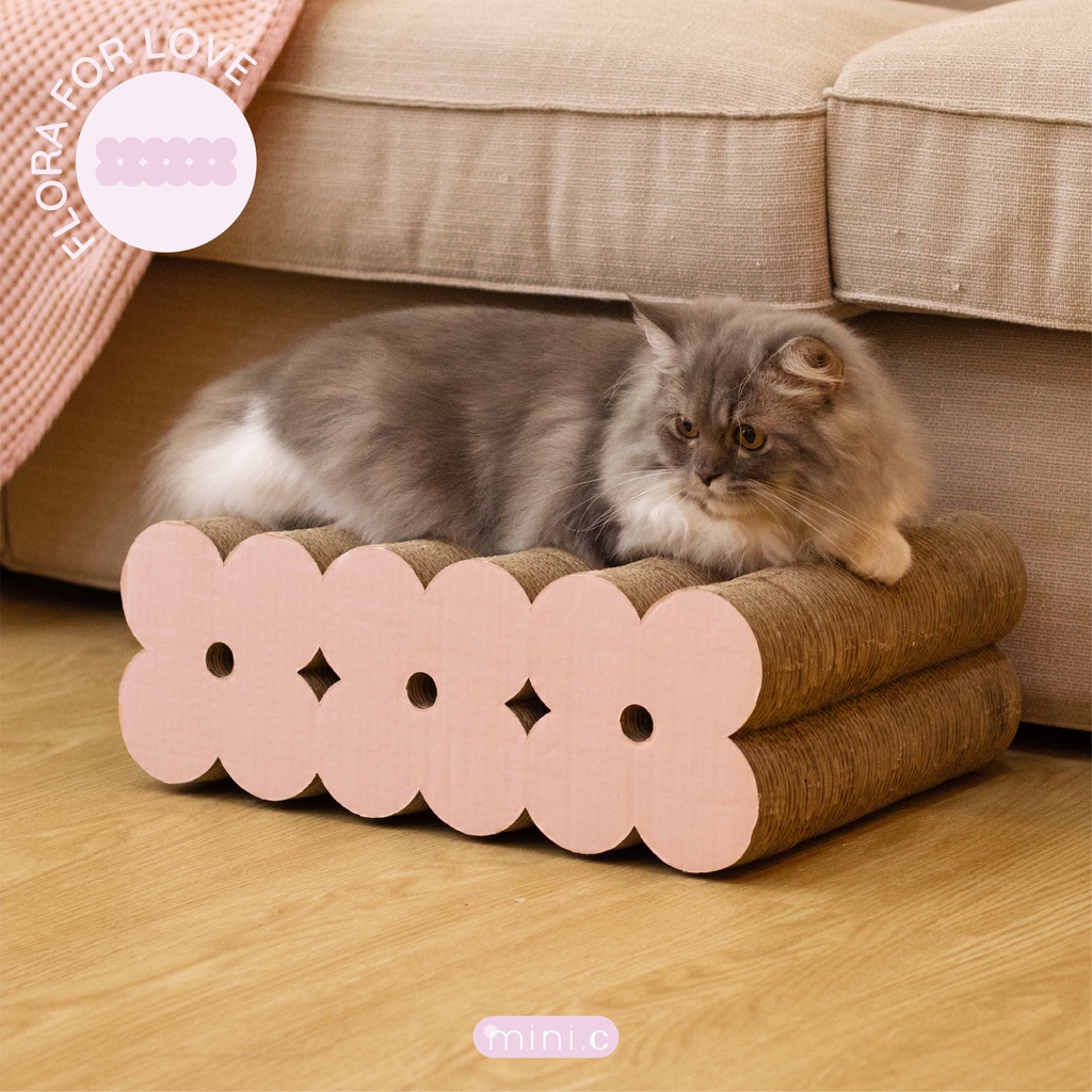 ที่ลับเล็บแมวอาร์ค ทรงโค้งมน สไตล์มินิมอล - ARC cat scratcher (แบบ Set ...