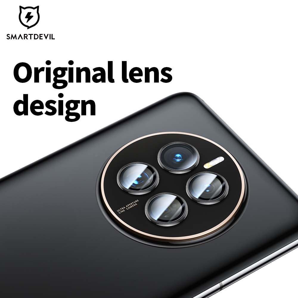 SmartDevil ฟิล์มกระจกนิรภัยกันรอยเลนส์กล้องหลัง สําหรับ Huawei mate 50 ...