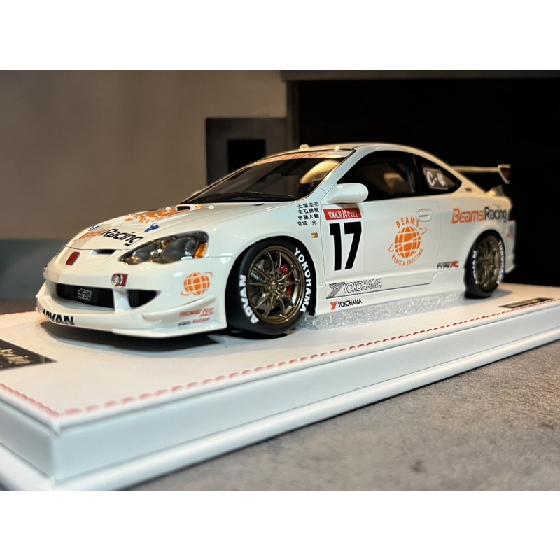 โมเดล One Model 21D01-01 118 DC5 Type R Beams Integra Racing 17 ...
