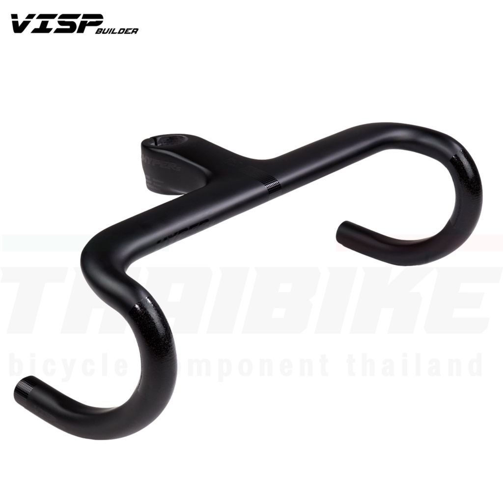 แฮนด์จักรยานคาร์บอนอินทิเกรตเสือหมอบ VISP BUILDER รุ่น HYPER-S | Shopee ...